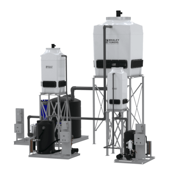 Elevated Closed Loop Two Skid System - Whaley Products, Incorporated