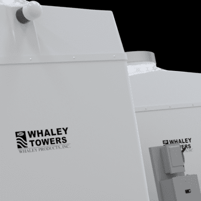 Elevated Tower with Heat Transfer Skid - Whaley Products, Incorporated